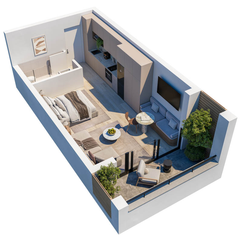 Unit 515 | The Magnolia | Rawson Developers